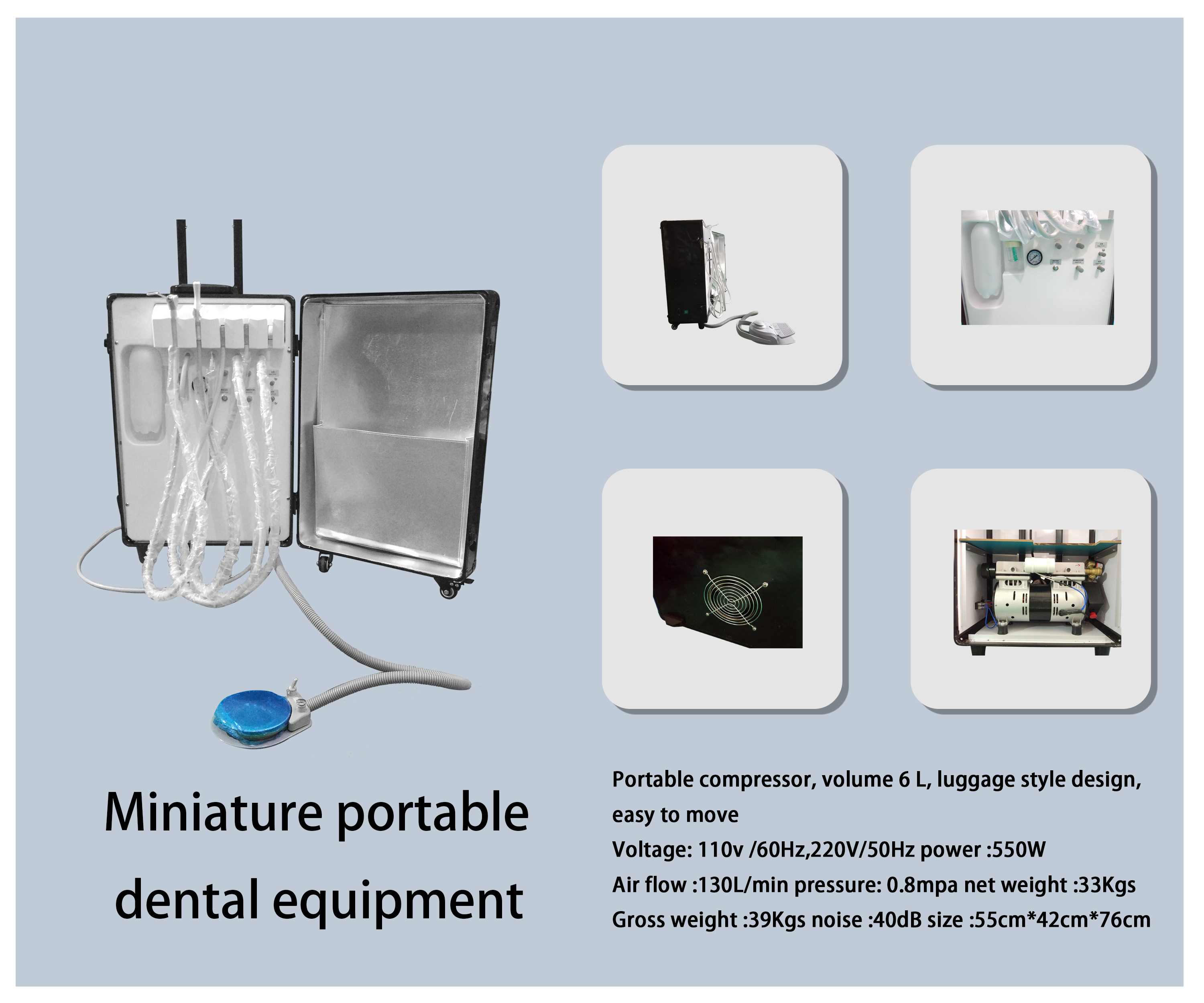Mini Dental Unit,Portable Series