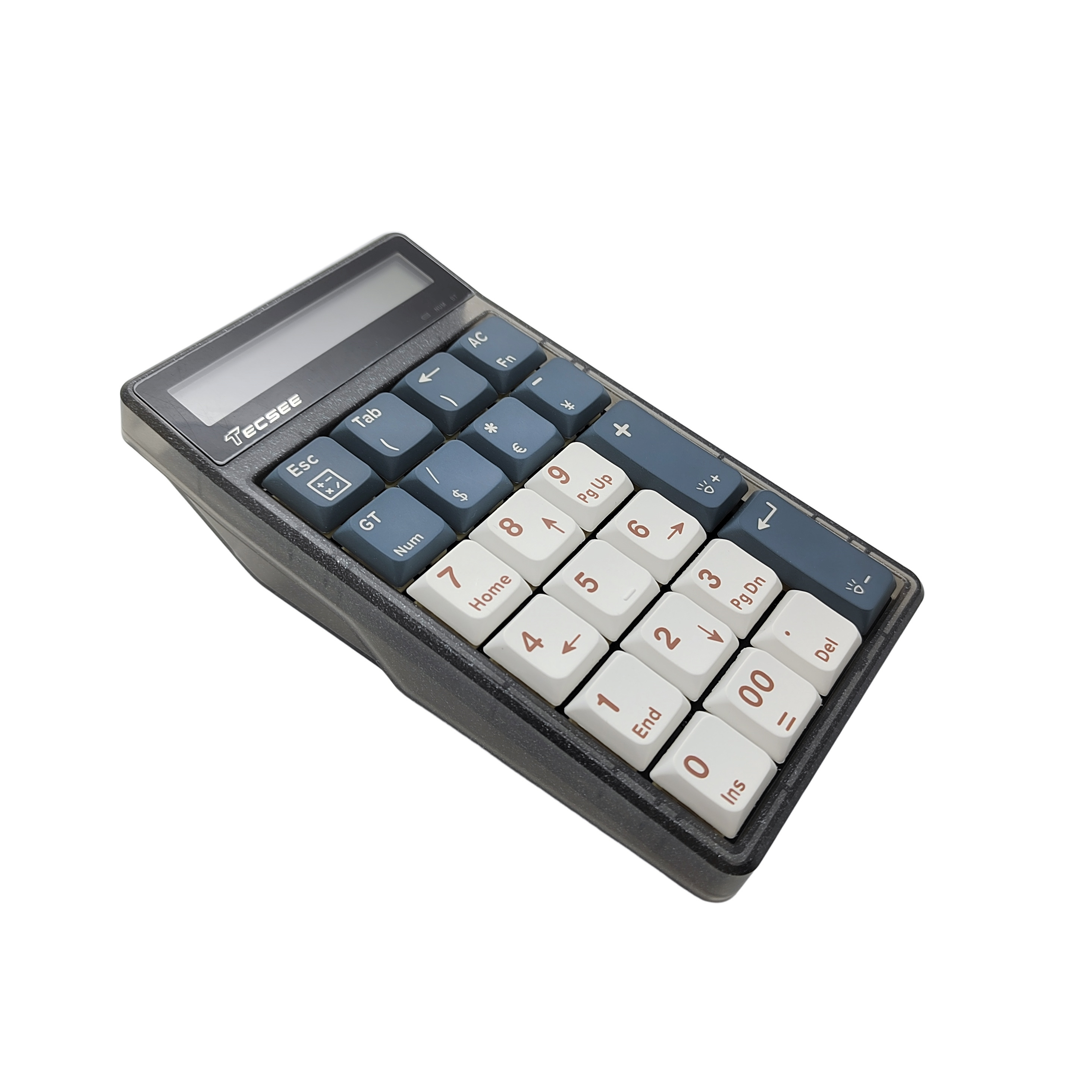 Tecsee Bluetooth Wireless Electronic Calculator Mechanical Keypad
