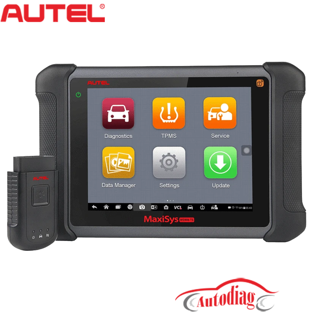 Autel Maxisys MS906TS Automotive Diagnostic Scanner and Complete TPMS ...
