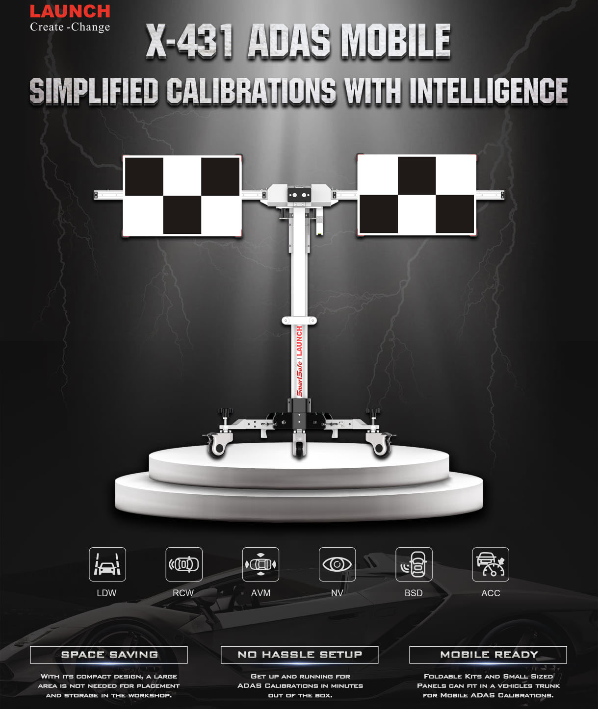 Launch X-431 Adas Mobile