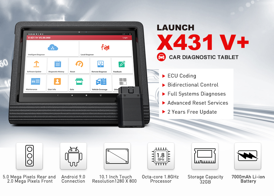 Launch X431 V+ 4.0
