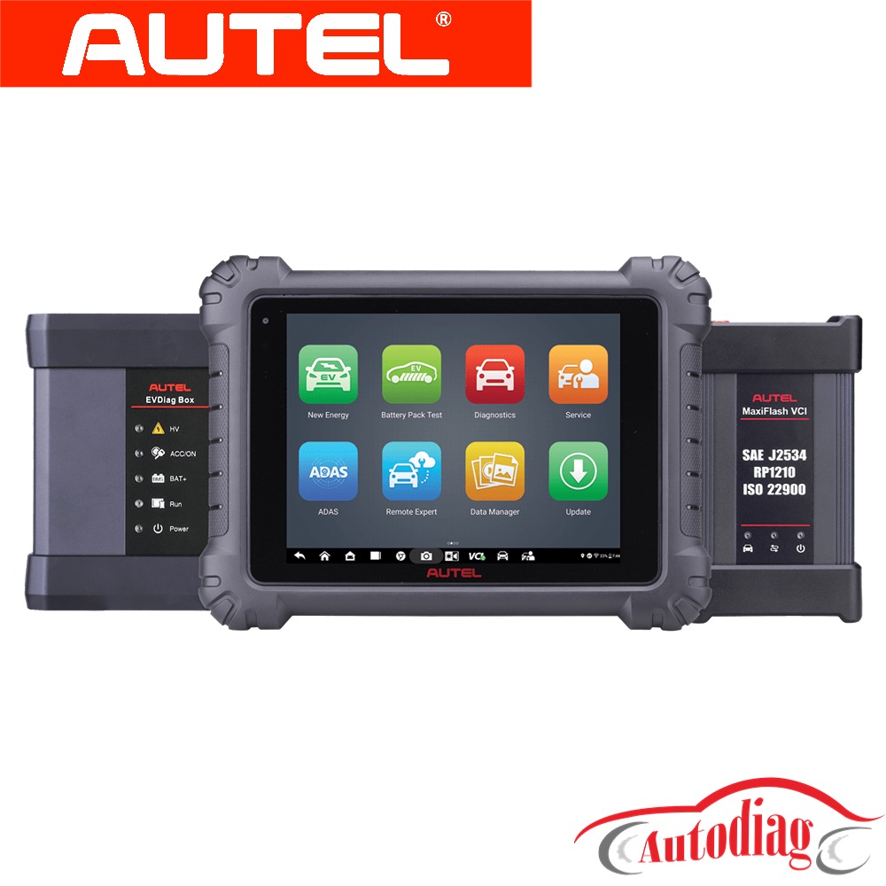 Autel MaxiSys Ms909EV Intelligent EV Diagnostics with MaxiFlash VCI/J2534