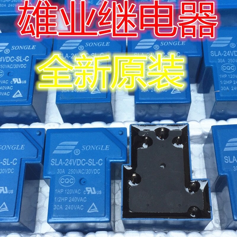 SLA-24VDC-SL-C T90 for Songle Relay 24V 6-pin,Relays