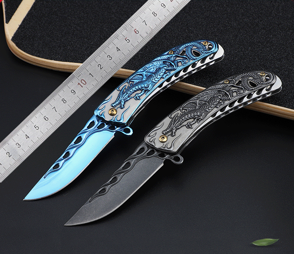 SMKD001 Spring Assisted Open Folding Knife