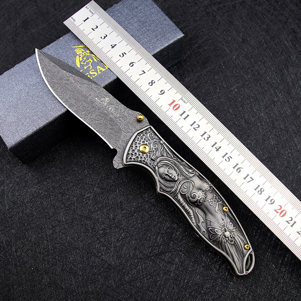 SMKD009-V Spring Assisted Open Folding Knife