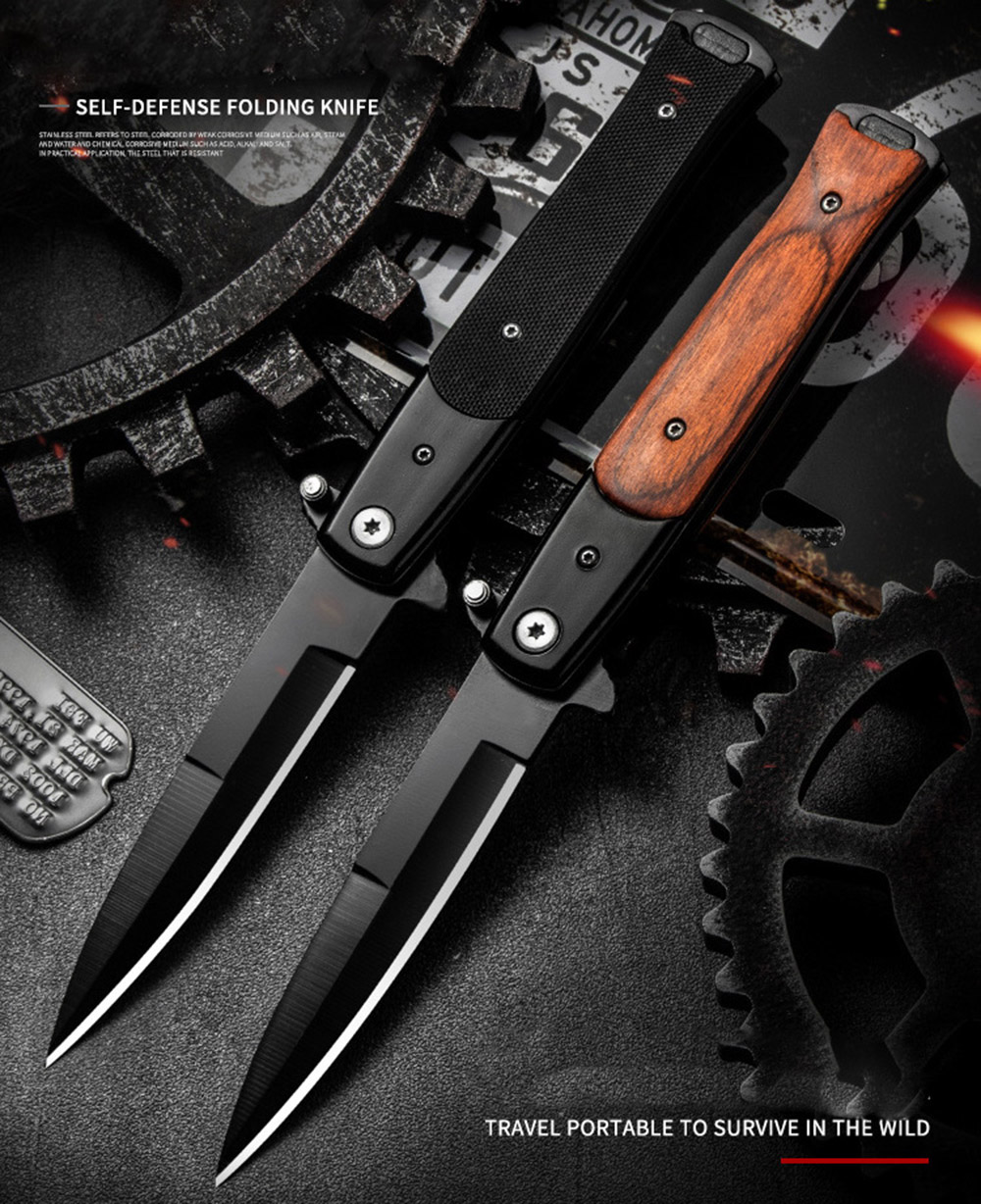 SMKD230 Spring Assisted Open Folding Knife