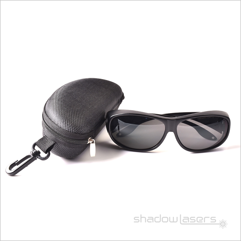 TCO2 Laser Safety Goggles For 5000-11000nm Laser Beam OD4+ CE VLT>20%