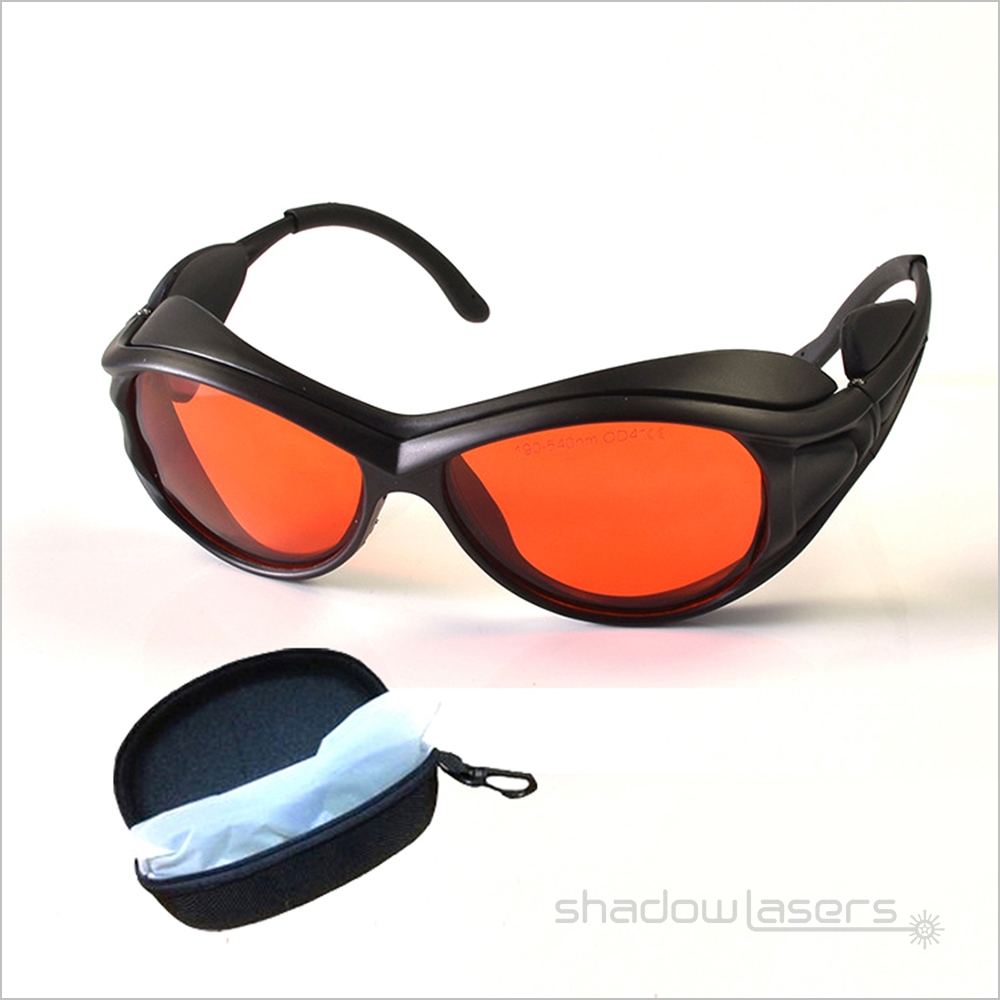 T1 Laser Safety Goggles For 190-550nm Laser Pointer OD4+ CE VLT>30%