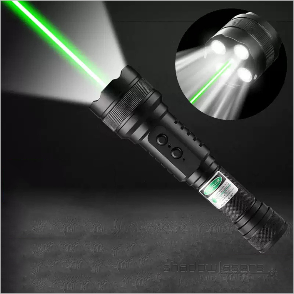 “FLAME” GH4 520nm Green Laser Flashlight 150MW