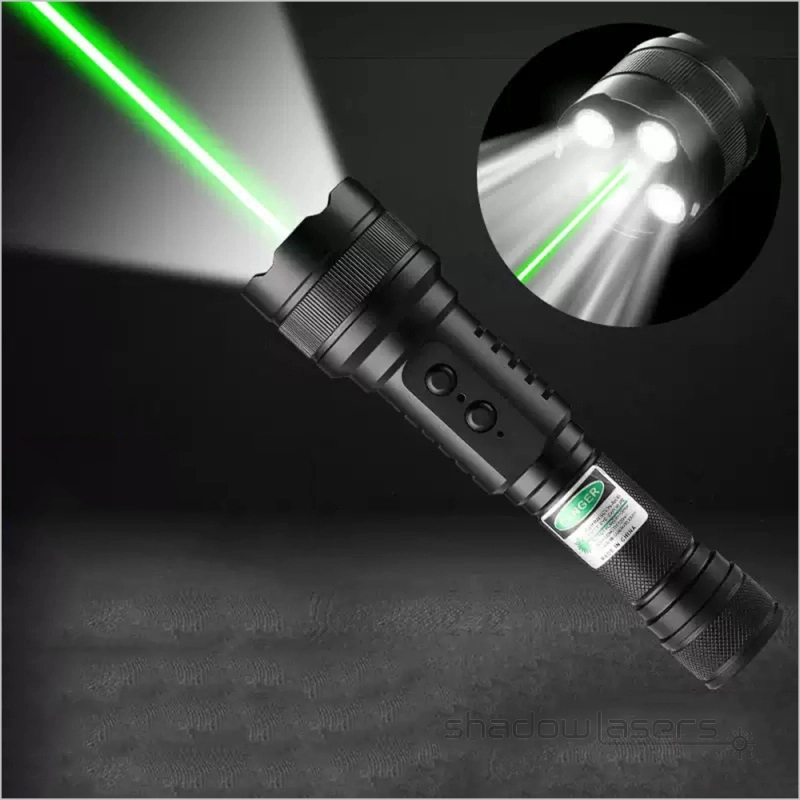“FLAME” GH4 520nm Green Laser Flashlight 150MW