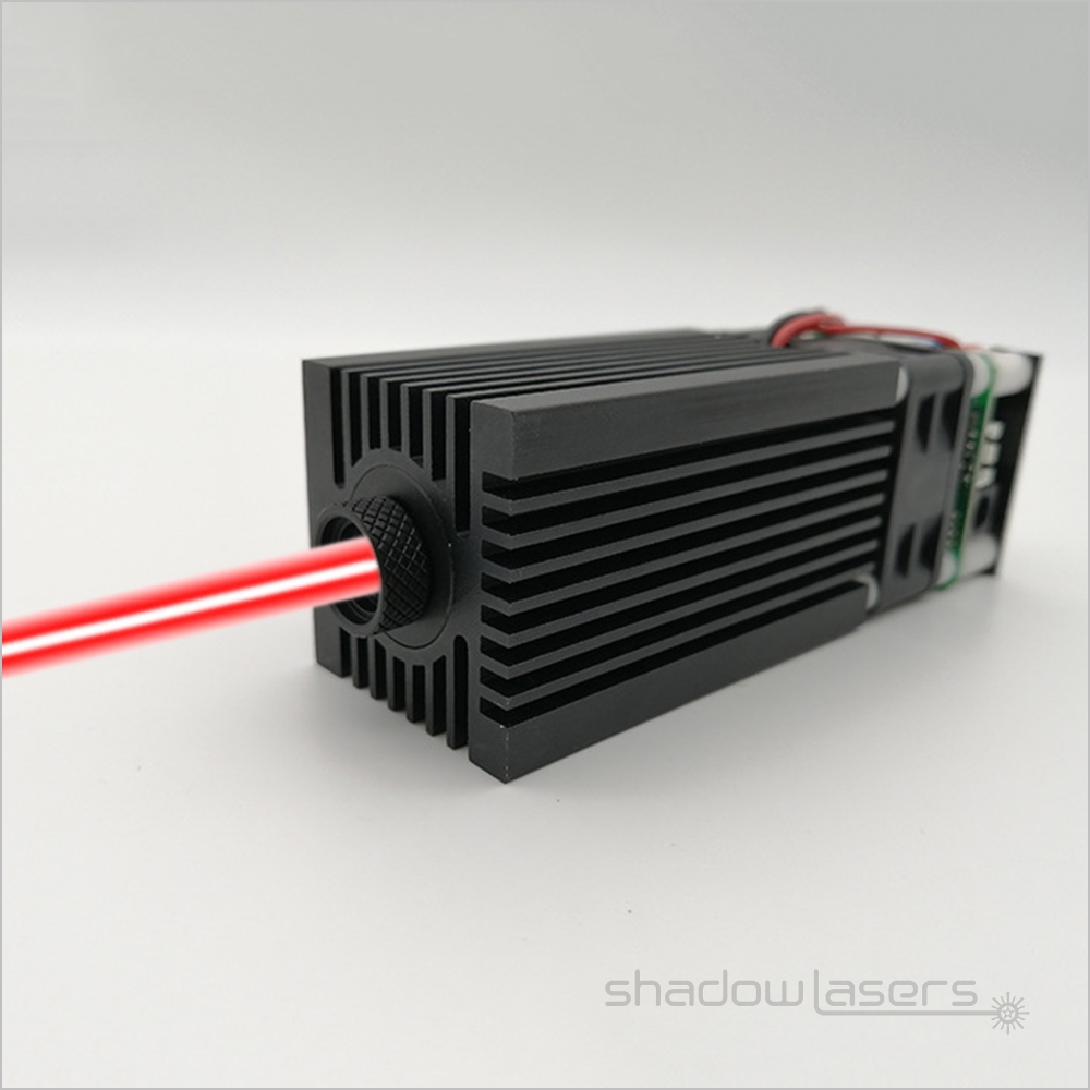 RM2 650nm Red Laser Module Air-cooled TTL Modulation 250MW