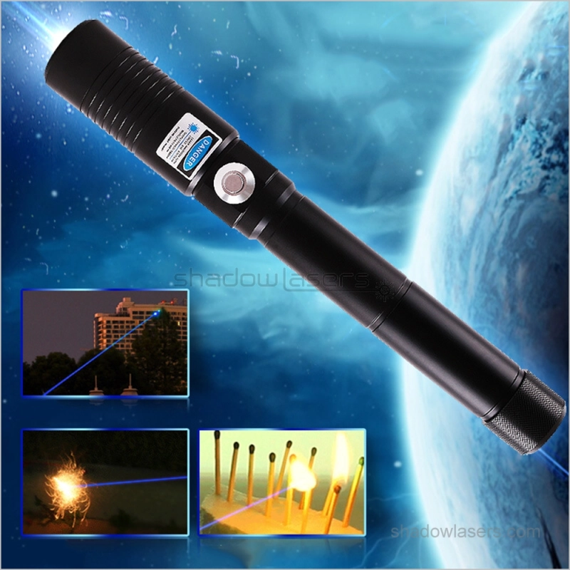 "APOLLO" BX1-450nm 2W, 4W, 6W, 8W SUPER BURNING Blue Laser Pointer