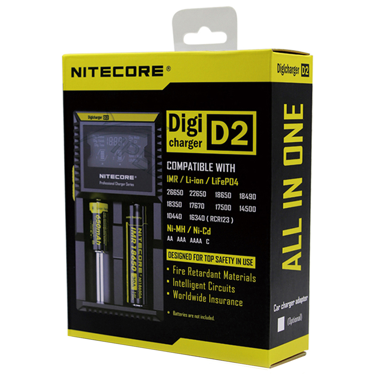 NITECORE D2 Intelligent Dual-Slot Digi Charger