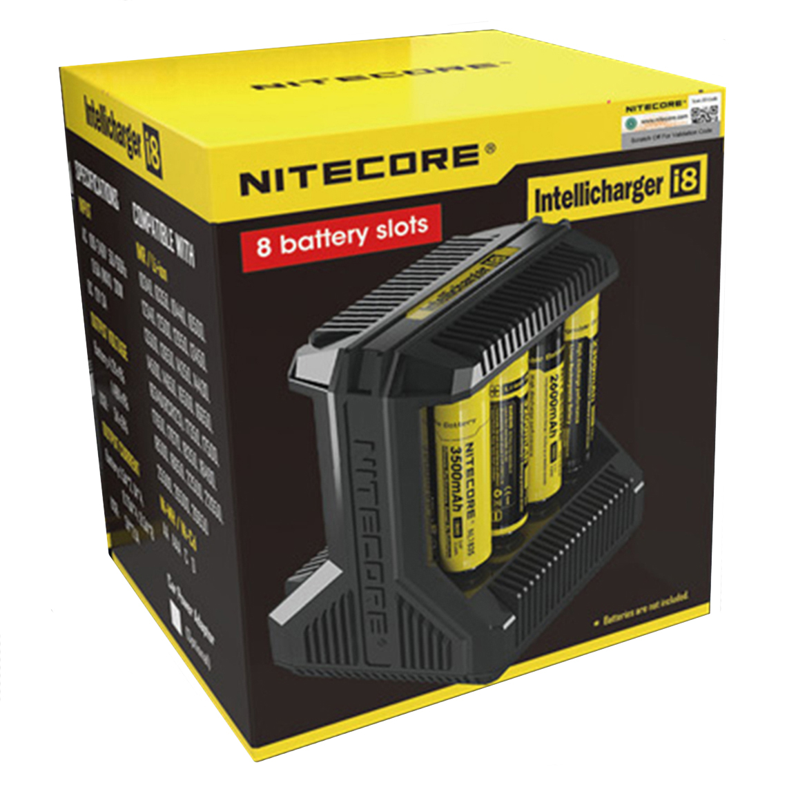 NITECORE I8 Intelligent Multi-Slot Charger