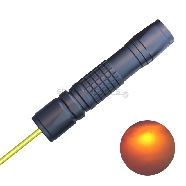 yellow laser pointer