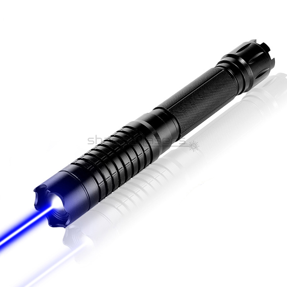 "THOR M II" BQ6 450nm 2W, 3W, 4W, 5W BURNING BLUE LASER POINTER