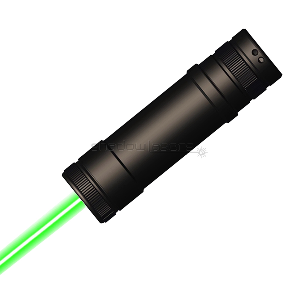 "POSEIDON" GD9 520nm 1W-1.5W Waterproof BURNING Green Laser Pointer ...
