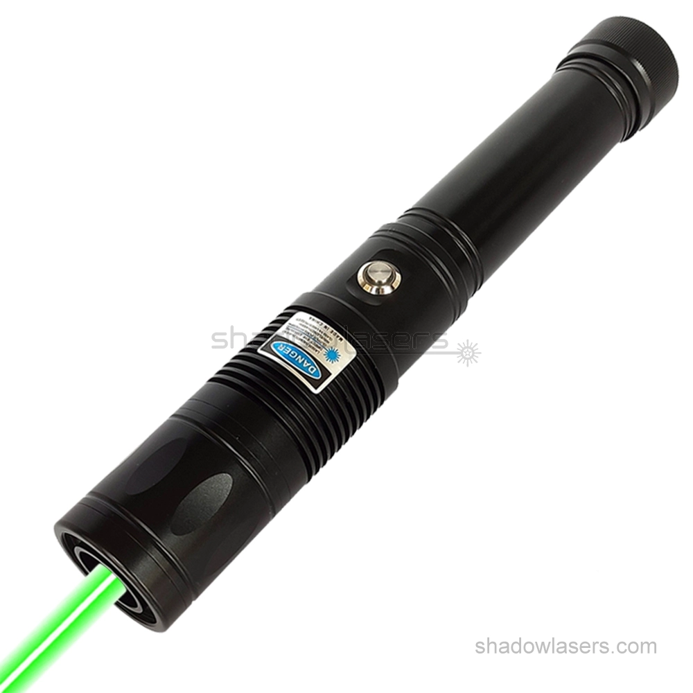 green laser pointer nearby