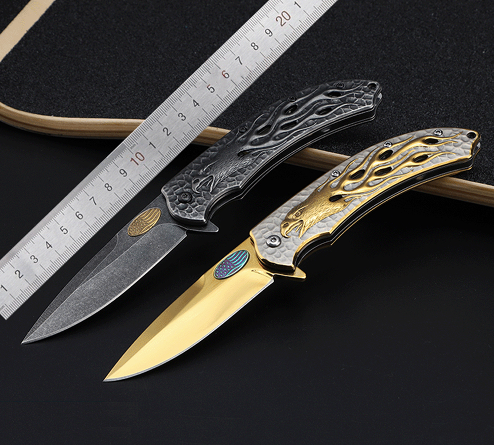 SMKD002 Spring Assisted Open Folding Knife