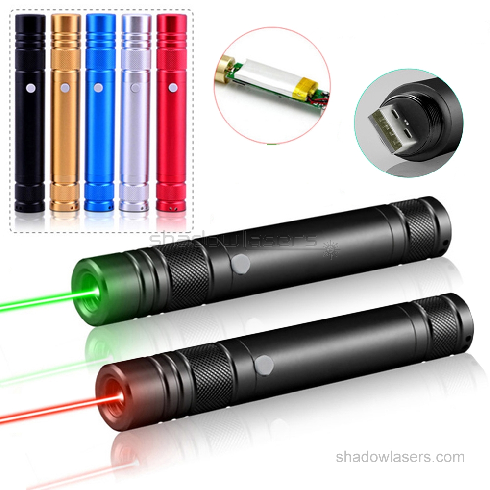 U6 Wholesale USB Green Laser Pointer Red Laser Pen 100mW Free DHL