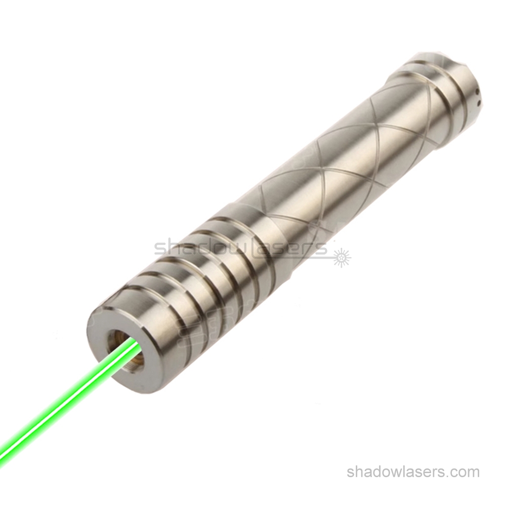 "Challenger II" GW8-CE 525nm 1.2W, 1.8W BURNING Green Laser Pointer