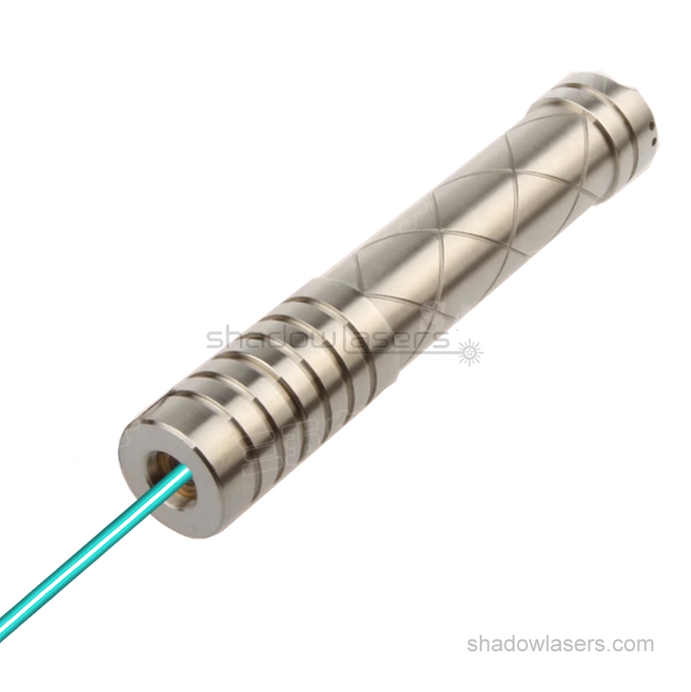 "Challenger II" CW8-CE 488nm 200mW BURNING Cyan Laser Pointer