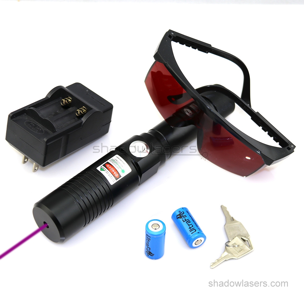 "APOLLO" PX1-S 405nm BURNING Purple Laser Pointer 500mW