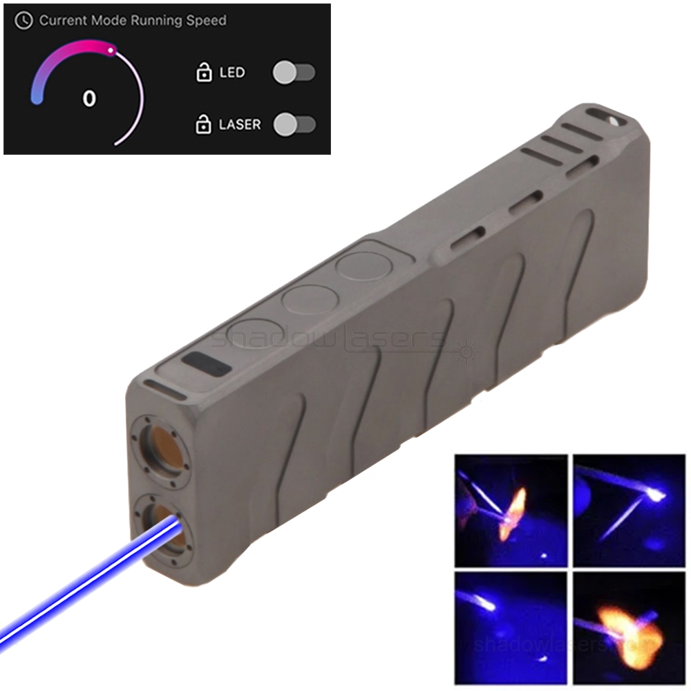 “PURGATORY” BW2 450nm 1W Blue Laser Pointer & Flashlight Sanwu Omen Series