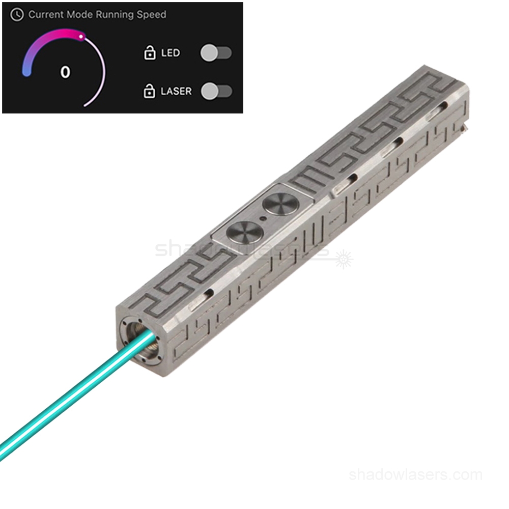 "Pocket Pro" CW4 488nm MINI Cyan Laser Pointer 200mW