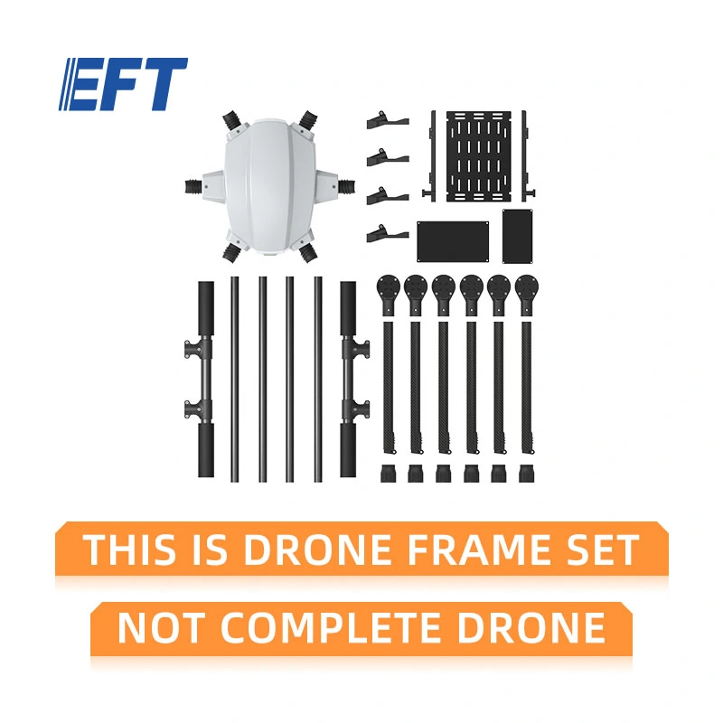 EFT New Design X6100 Long Distance Security Delivery Drones Frame For ...