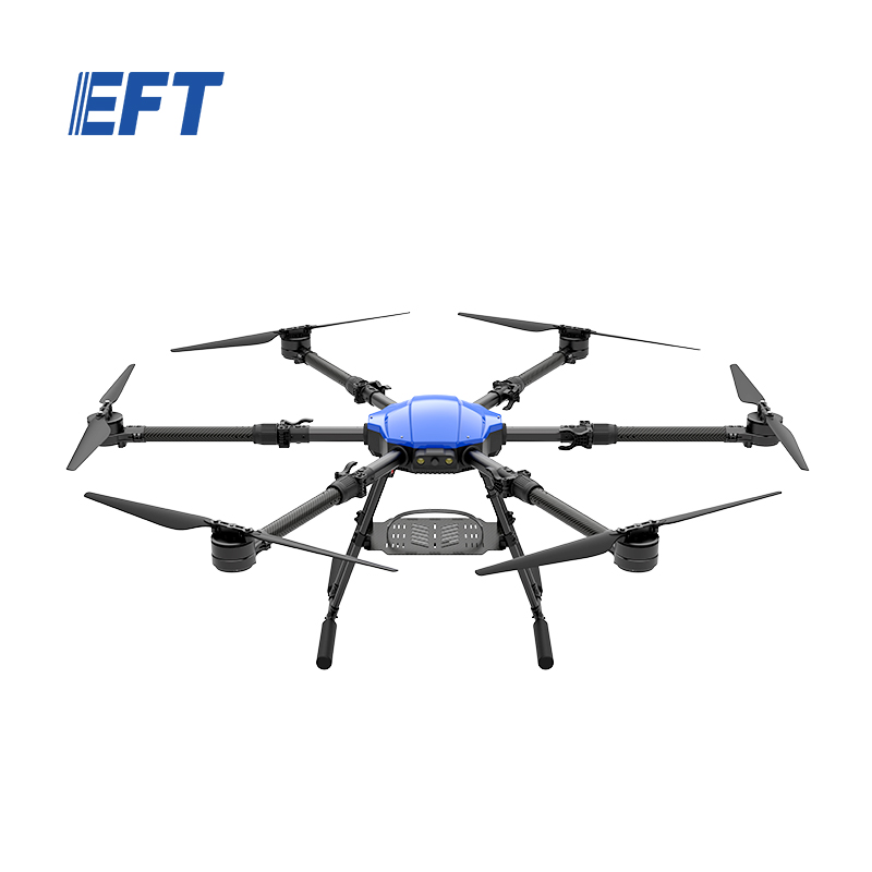 High quality EFT E616P 16kg payload hexacopter drone frame long range ...