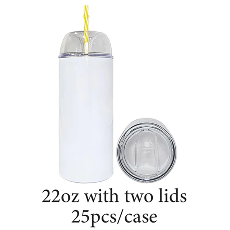 10oz/ 20oz/ 22oz Sublimation Blanks Tumbler with Designable Dome Lids ...