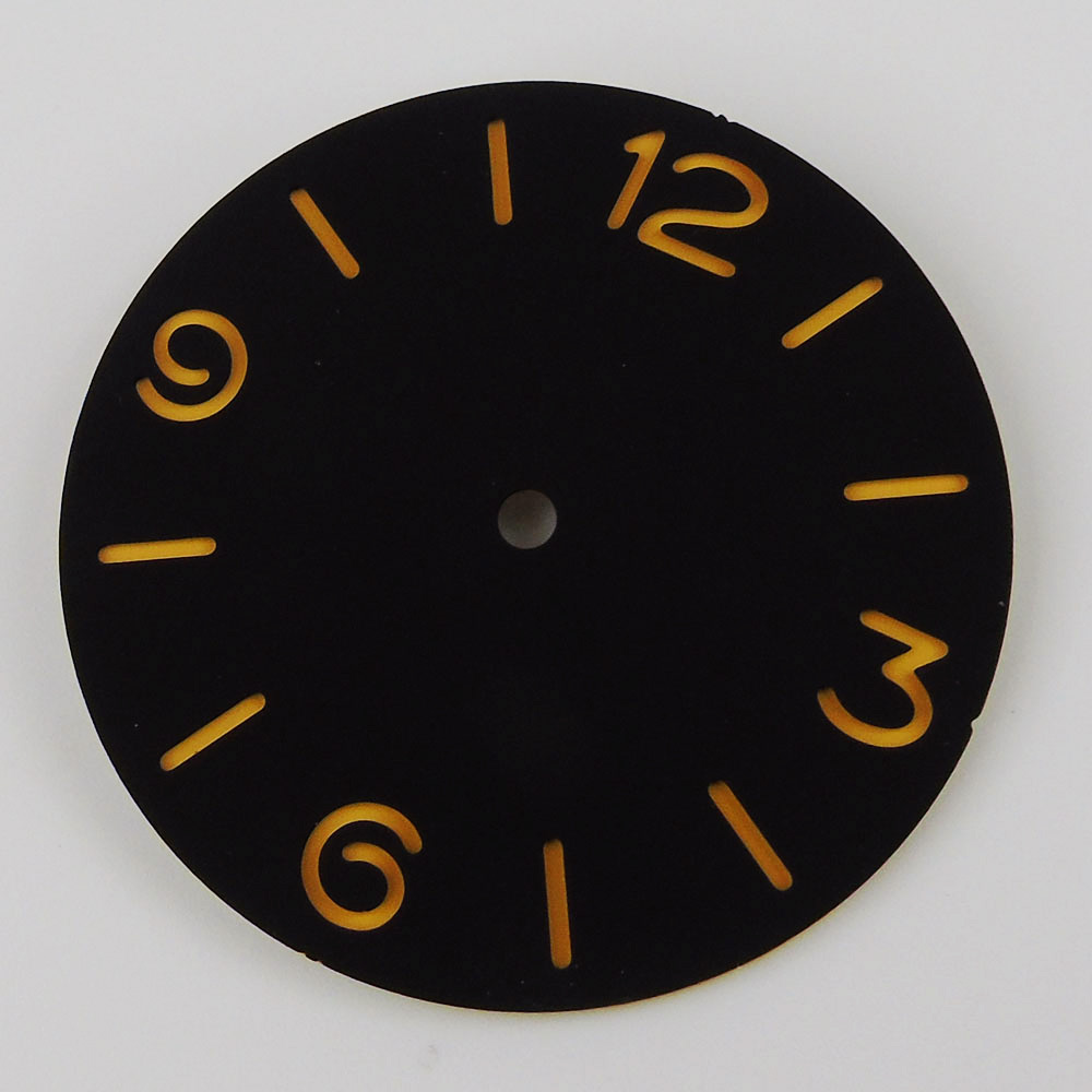 Vintage 38.5mm sandwich watch dial fit for ETA 6497 6498 ST3600 ...