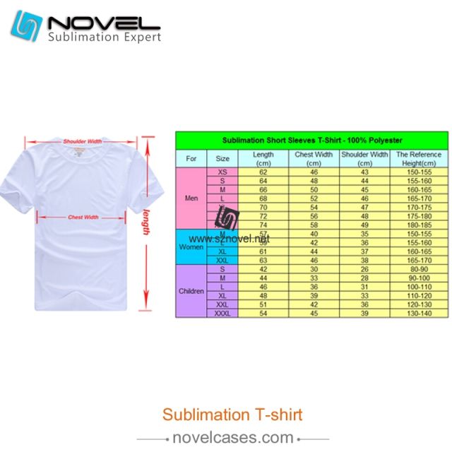 Sublimation Polyester T-shirt