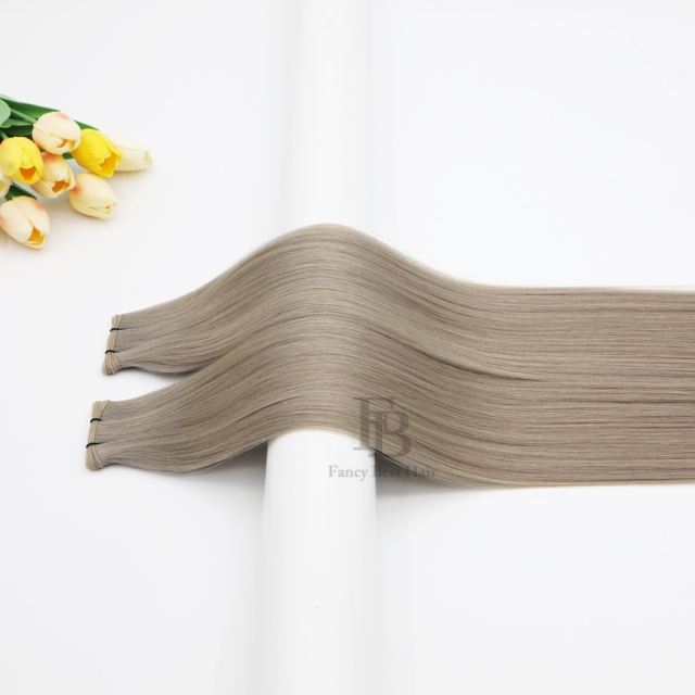 Piano #14/22 Hand Tied Weft Extensions