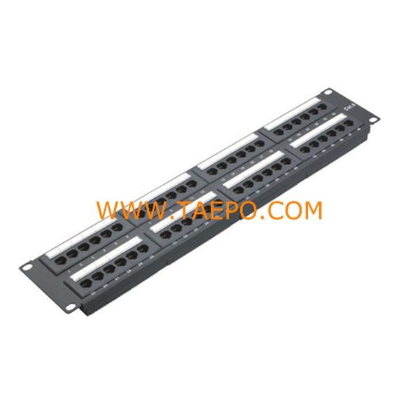 48-port CAT6 UTP patch panel - taepo.com