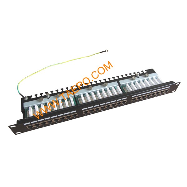 24-port CAT6 STP patch panel - taepo.com