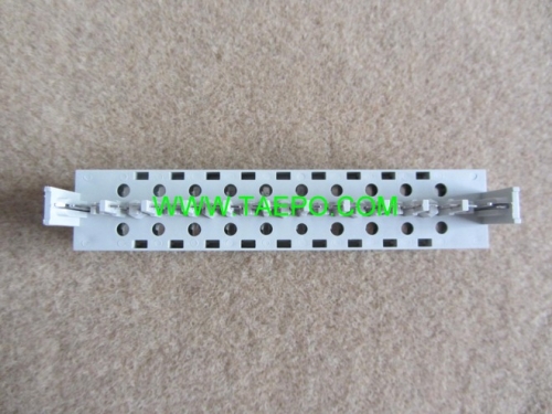 10 pairs 3-pole over-voltage protection magazine with GDT arrester ...