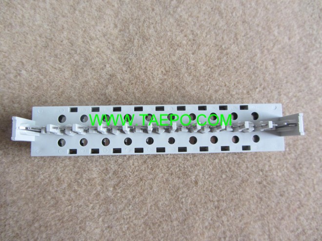 10 pairs 3-pole over-voltage protection magazine without GDT arrester ...