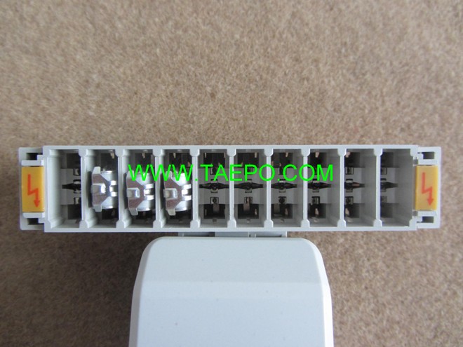 10 pairs 3-pole over-voltage protection magazine with GDT arrester ...