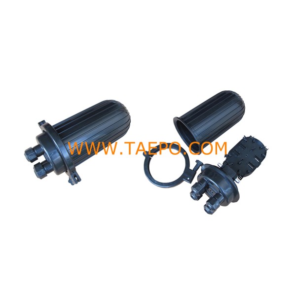 12 fibers vertical type mechanical sealing Fiber optic splice closure ...
