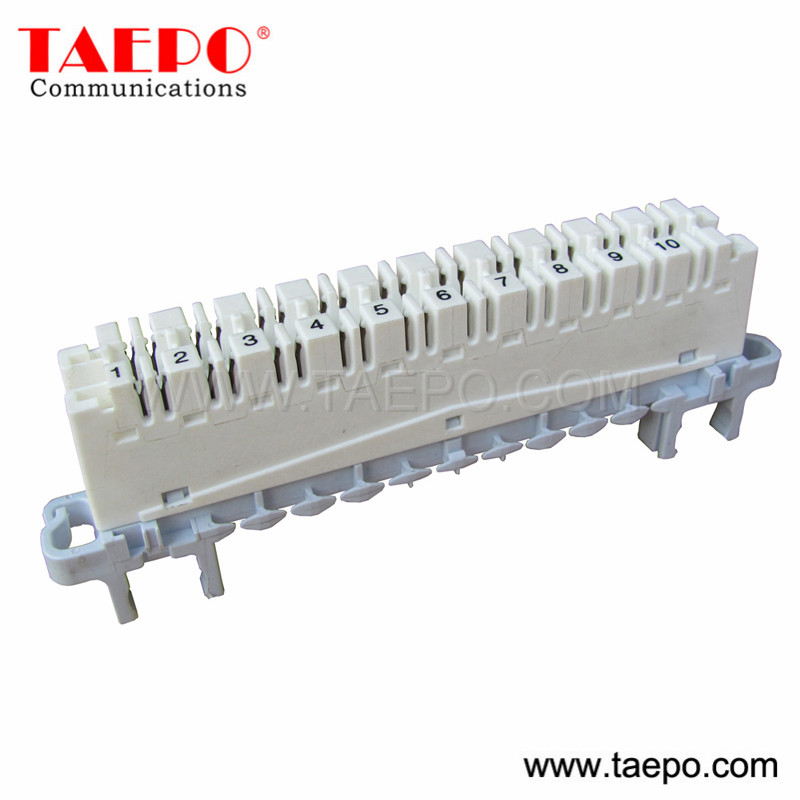 Profile Cat5e highband Krone 10 pair disconnection module - taepo.com