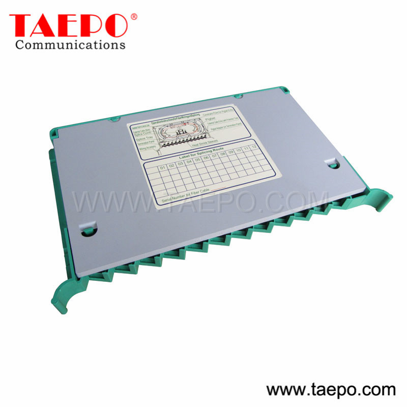 12 fibers single tray Fiber splice and patch tray - taepo.com