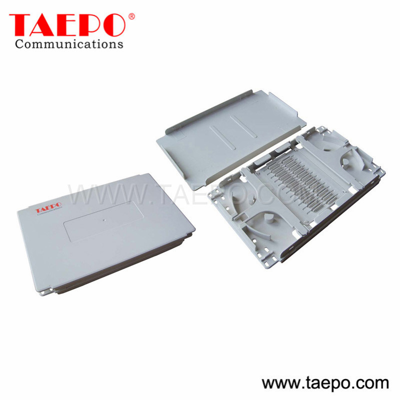 24 fibers plastic Fiber optic splice tray with snap-on cover - taepo.com