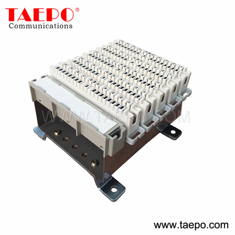 50 pairs krone LSA plus disconnection module block with label holder ...