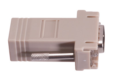 DB9 Male to RJ12 Female Modular Adapter Kit - 6 Conductor,DB9 Adapters