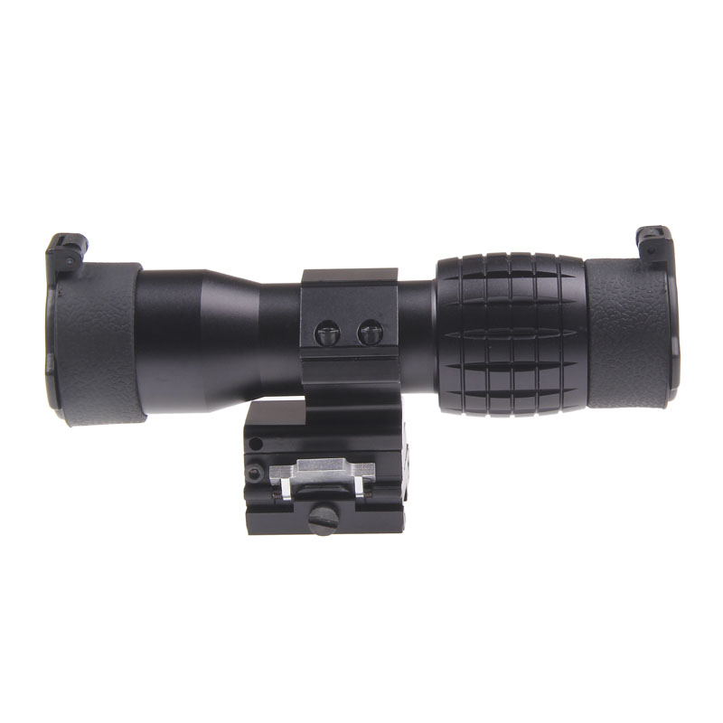 Free Shipping Tactical 4x Magnifier Quick Flip Scope Flip To Side Mount ...