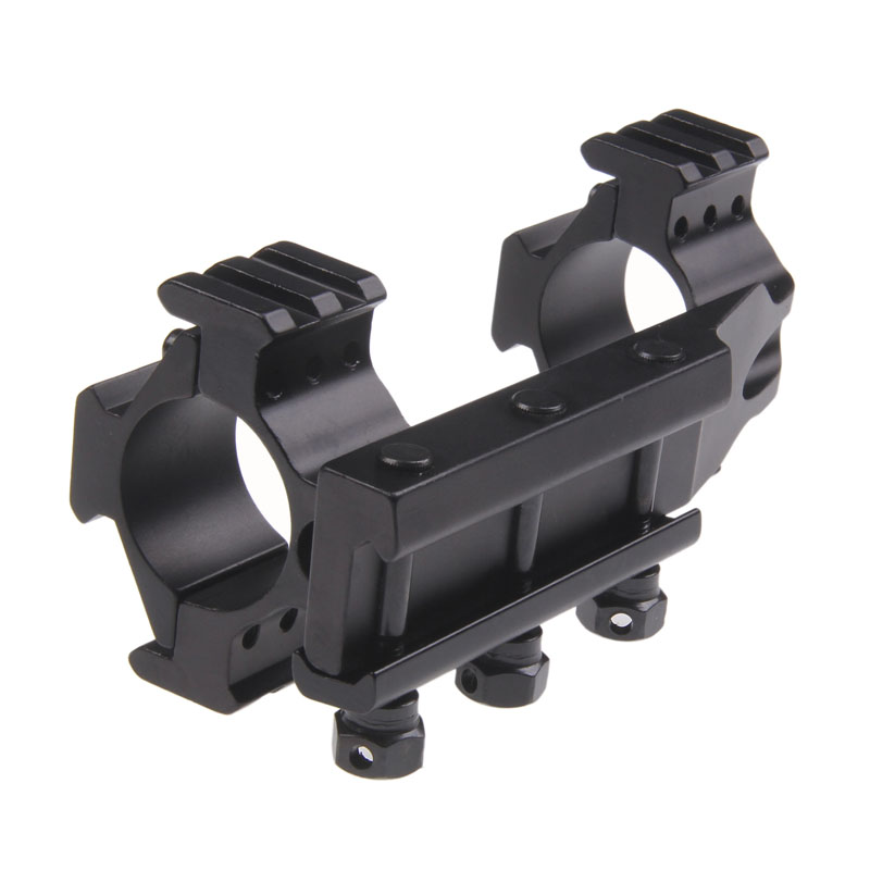 Free Shipping Tactical 3 Side Rail 20mm Picatinny Mount for Rifle Scope ...