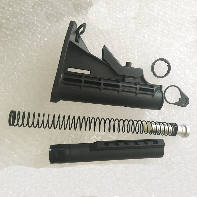 AR-15 M4 MIL-SPEC Carbine Stocks w/ 6 Position Buffer Tube Kit,3oz ...