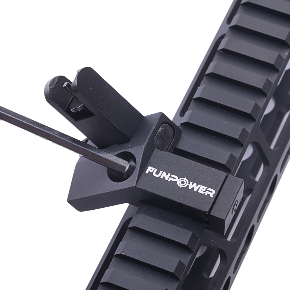 Funpower 45 Degree Offset Flip Up Iron Sights for Rifle,Rapid ...